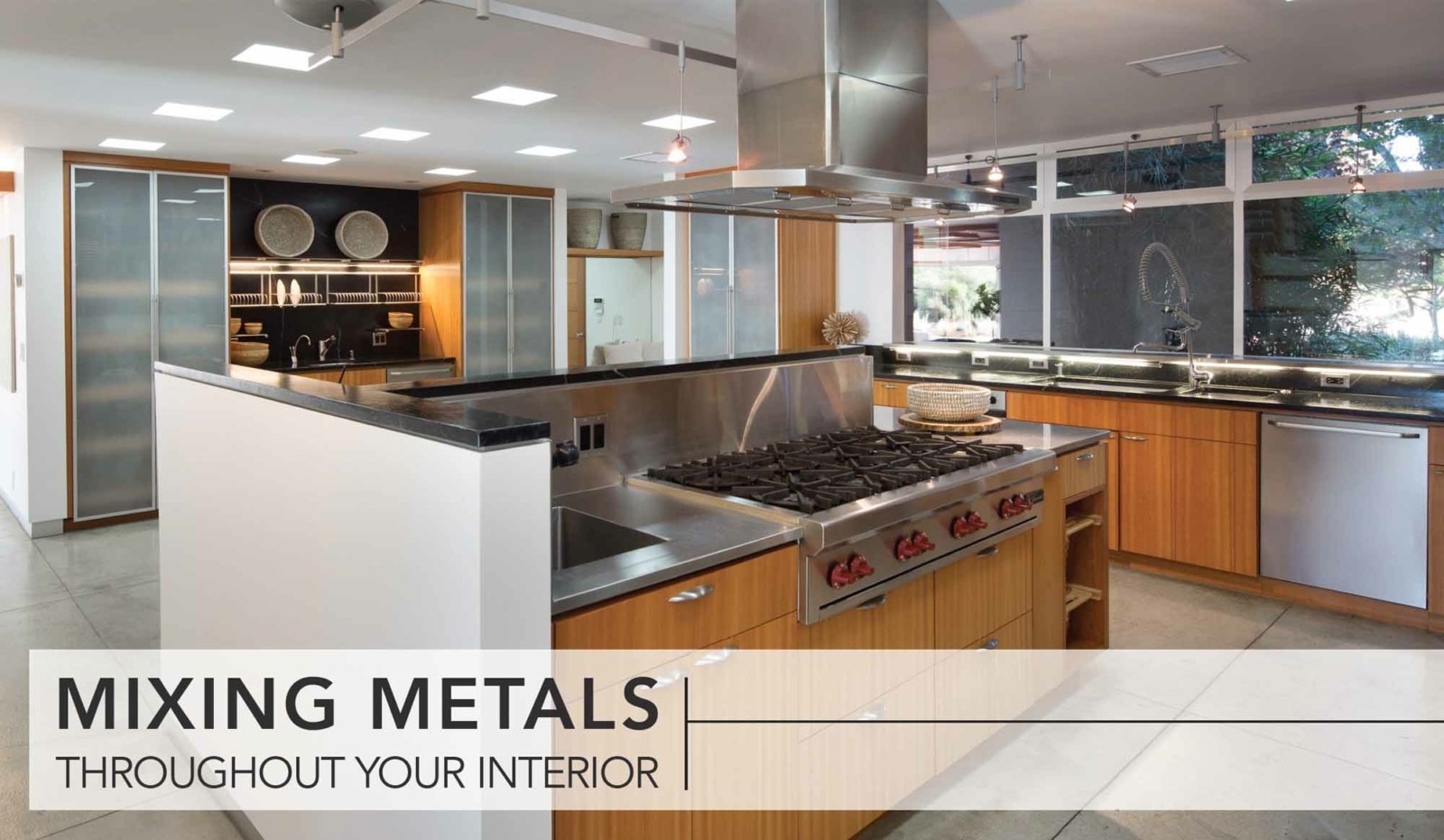 Mixing Metals Throughout Your Interior - DeLeon Realty