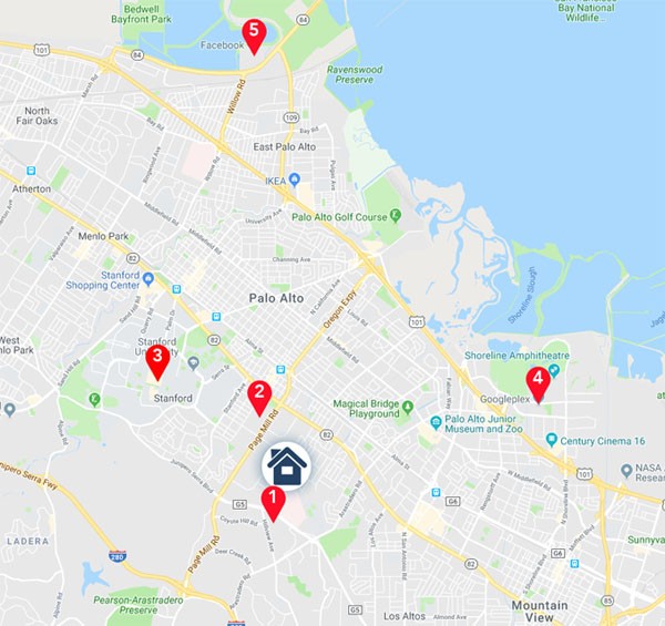 Barron Park Map - DeLeon Realty